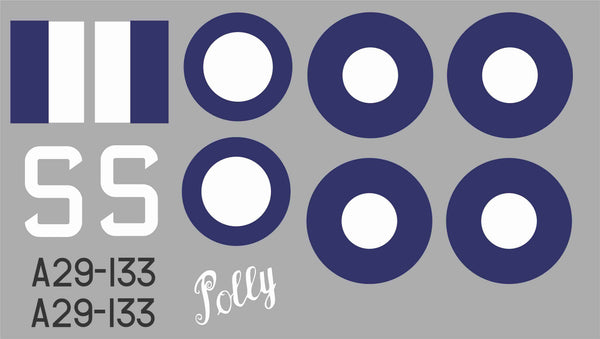 P-40 Polly Graphics Set – Callie Graphics