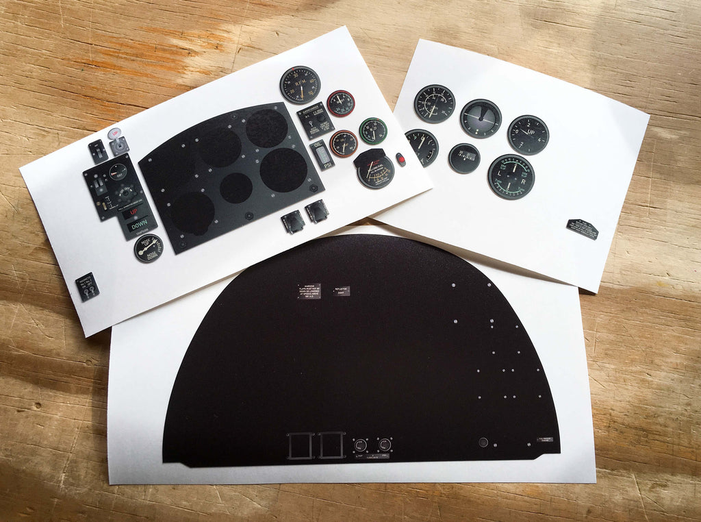 Spitfire Instrument Panel – Callie Graphics