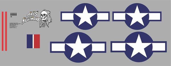 B-25 Axis Nightmare Graphics Set – Callie Graphics