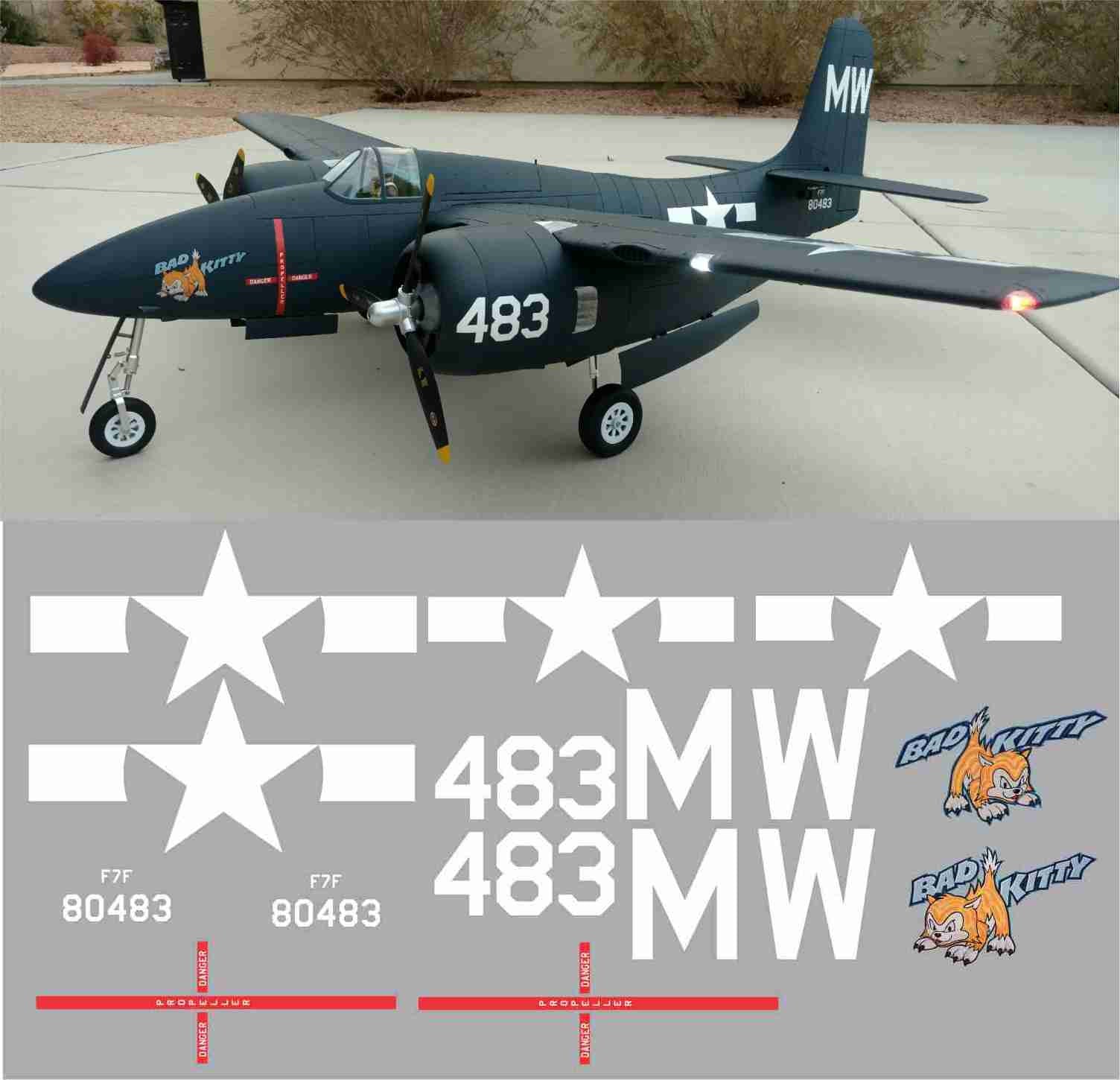 F7f Tigercat 1 4 Scale