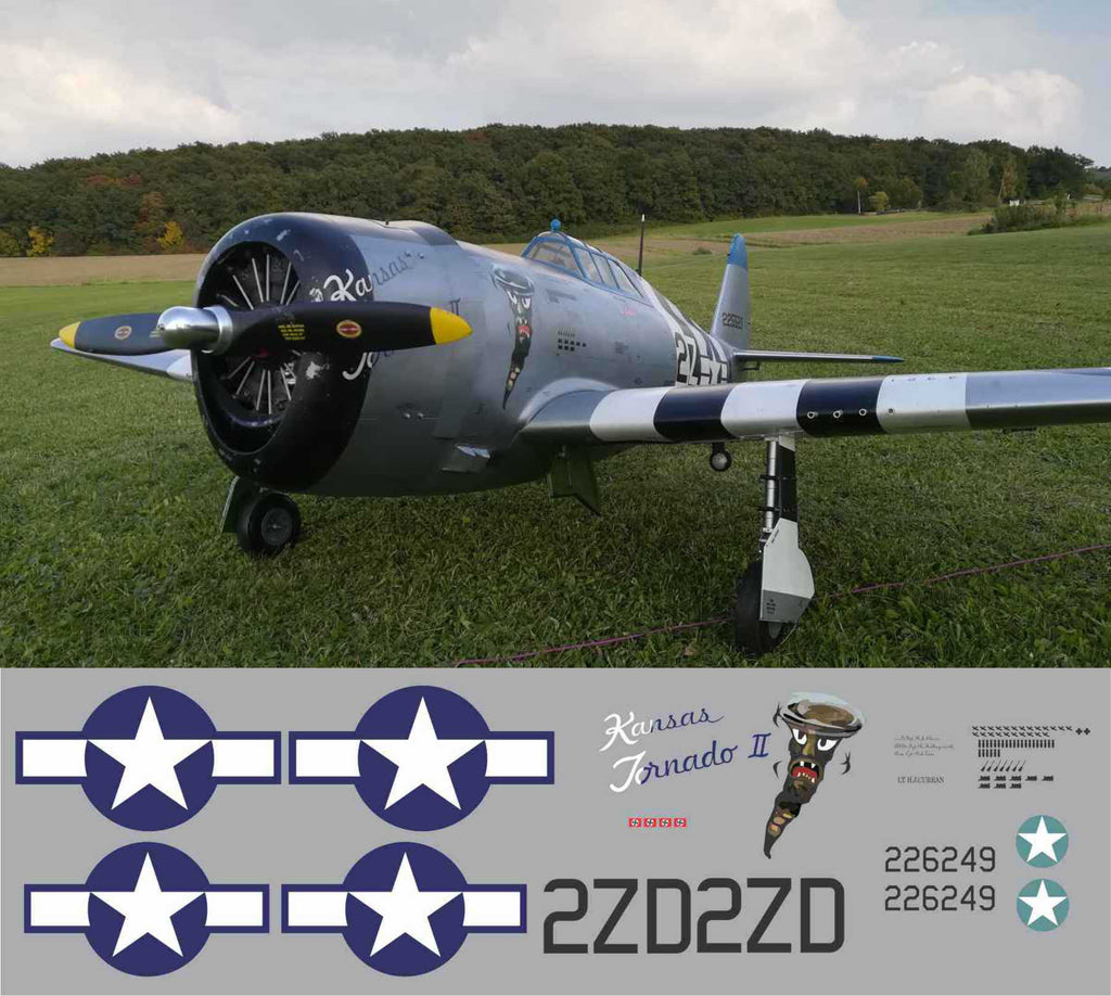 P-47 Kansas Tornado II Graphics Set – Callie Graphics